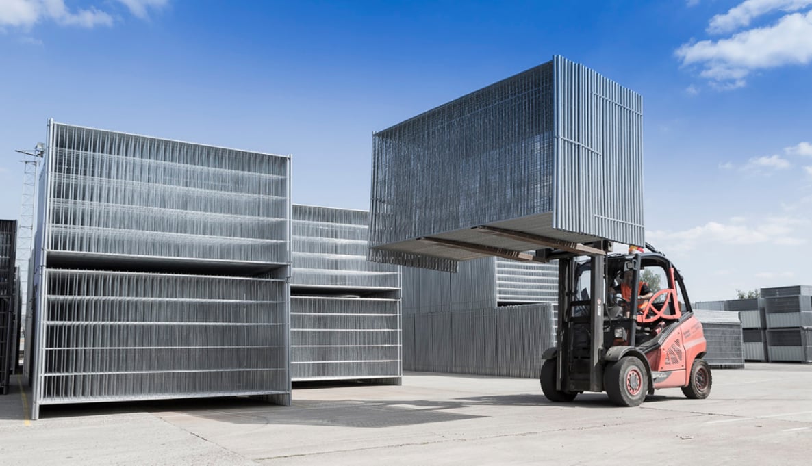 Everthing for your construction fences | Heras Mobile Fencing & Security